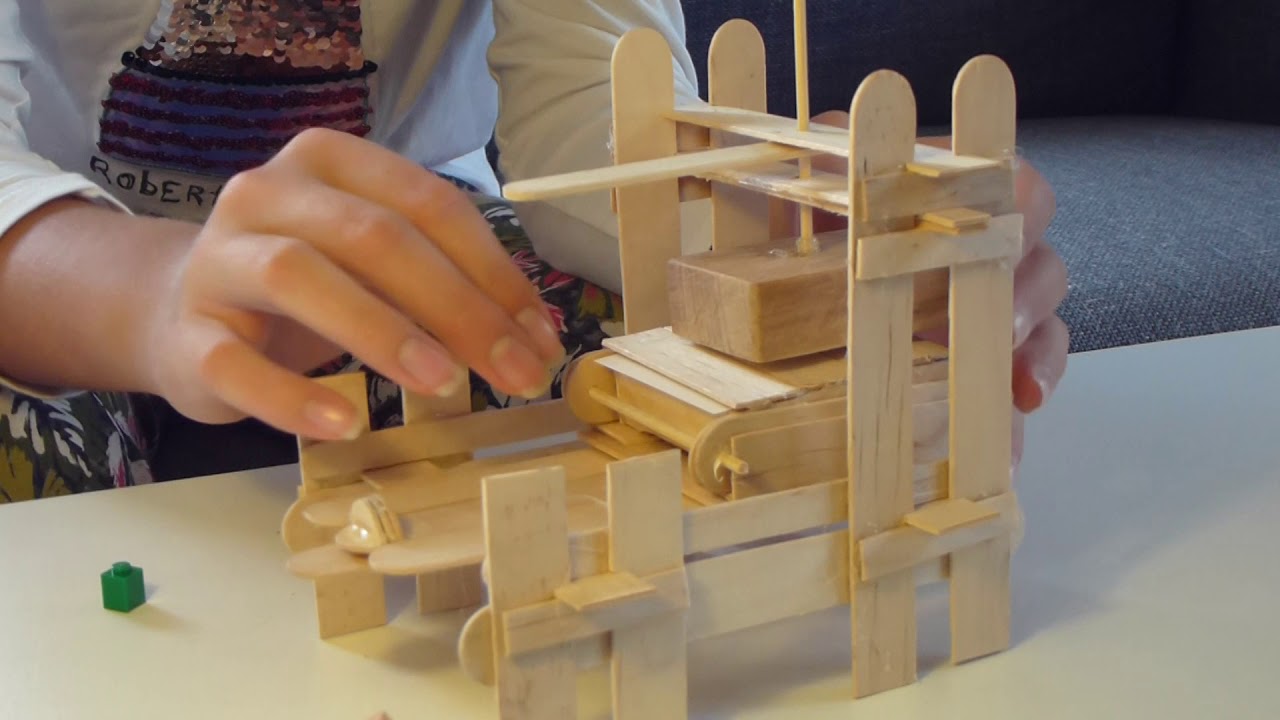 Miniature model of Gutenberg's Printing Press - YouTube