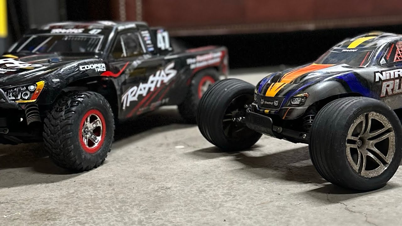 Nitro Slash vs Nitro Rustler - YouTube