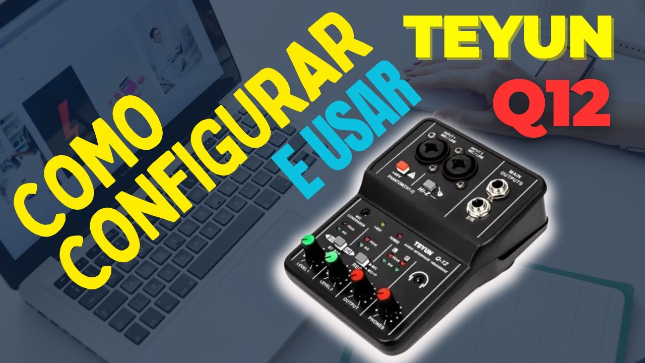 Como montar e usar interface teyun Q12 PC, Notebook | Poderá Jogar ...
