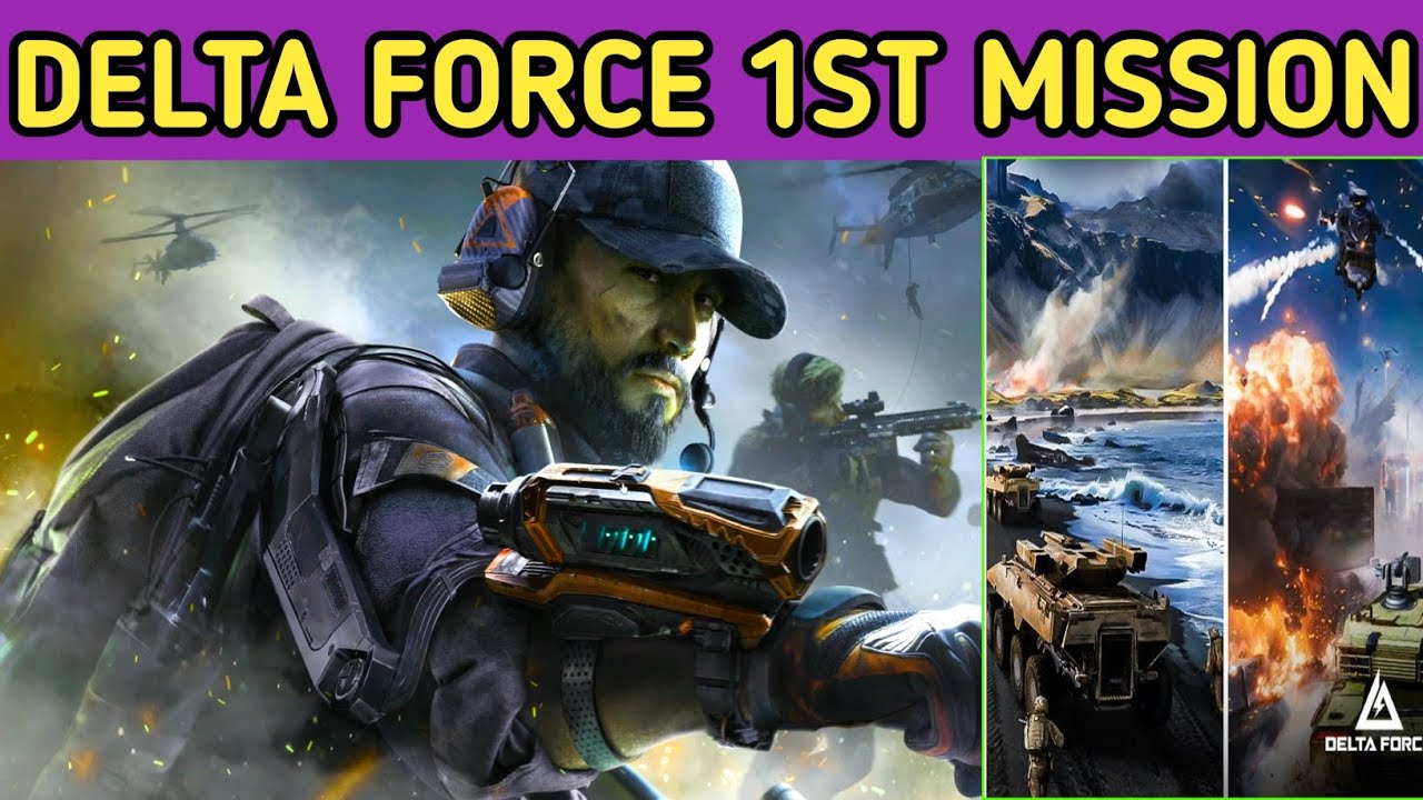 MY 1st Mission on Delta Force | Delta Force Gameplay Tutorial | # ...