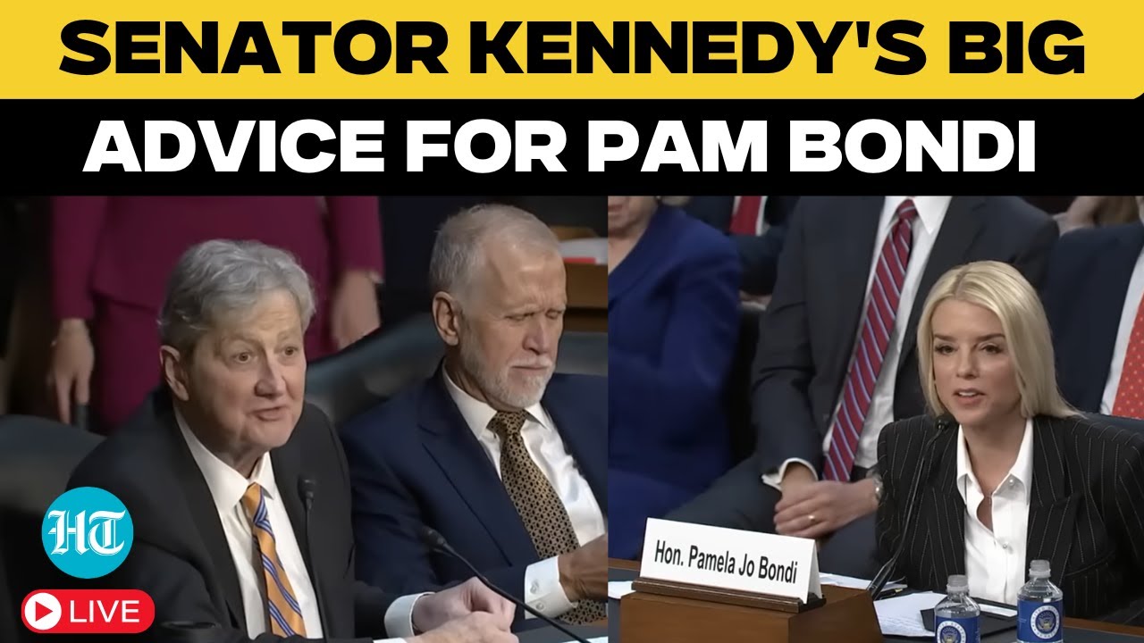 Pam Bondi Confirmation Hearing: Sen. Kennedy Urges Bondi To 'Restore ...