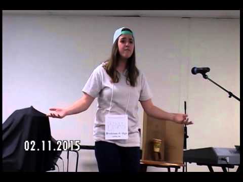 Anneliese DiCamillo Performs Stupid in School - Brian Regan - YouTube