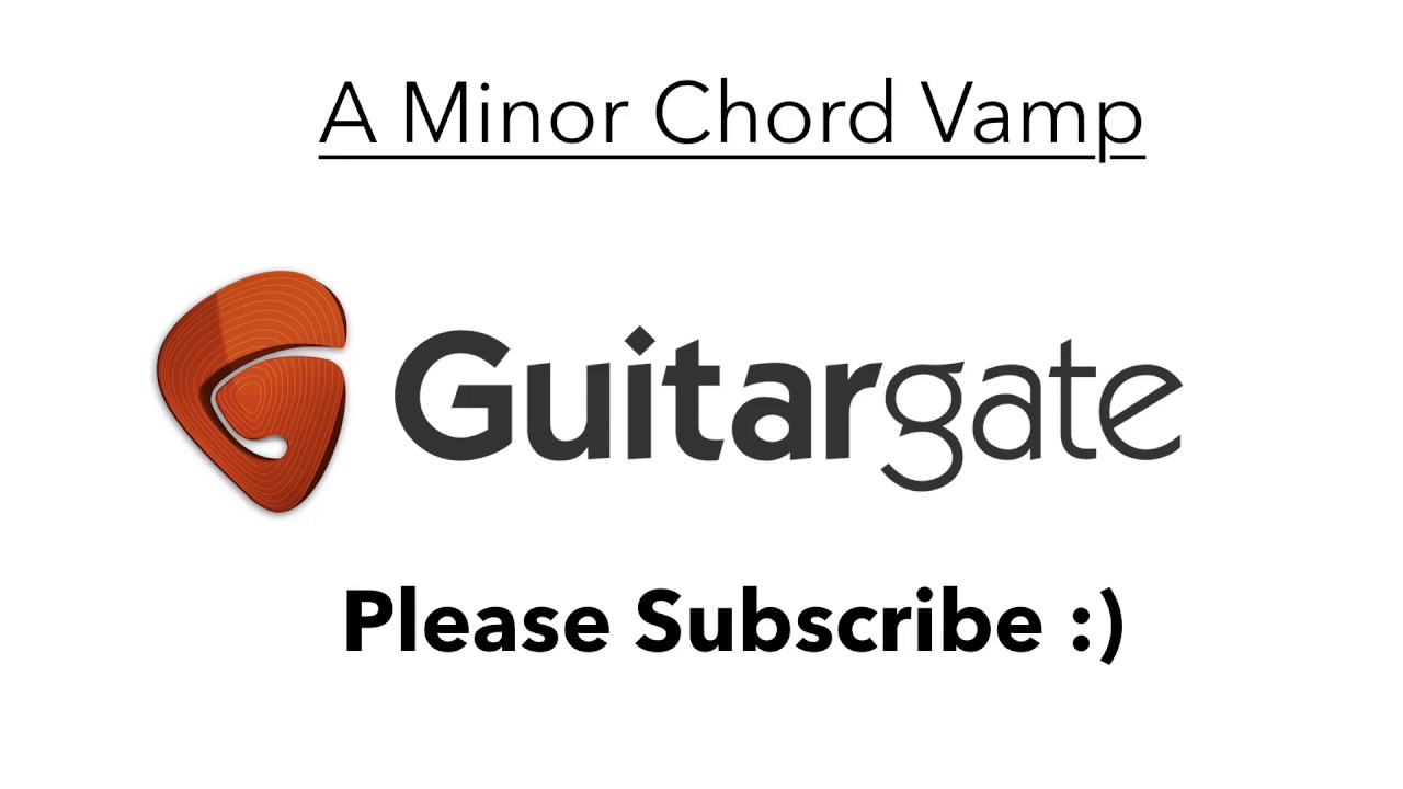 A Minor Vamp - Guitar Jam Track - Backing Track - YouTube