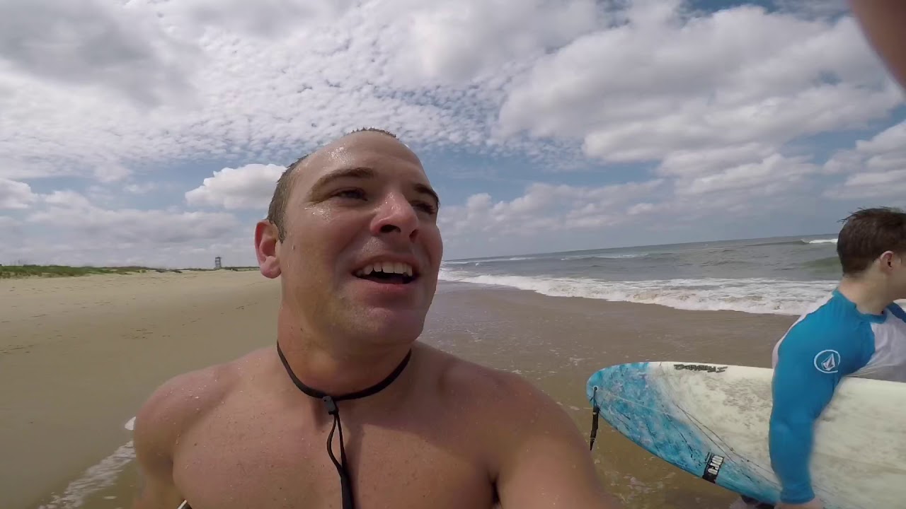 Surfing in Virginia Beach - YouTube