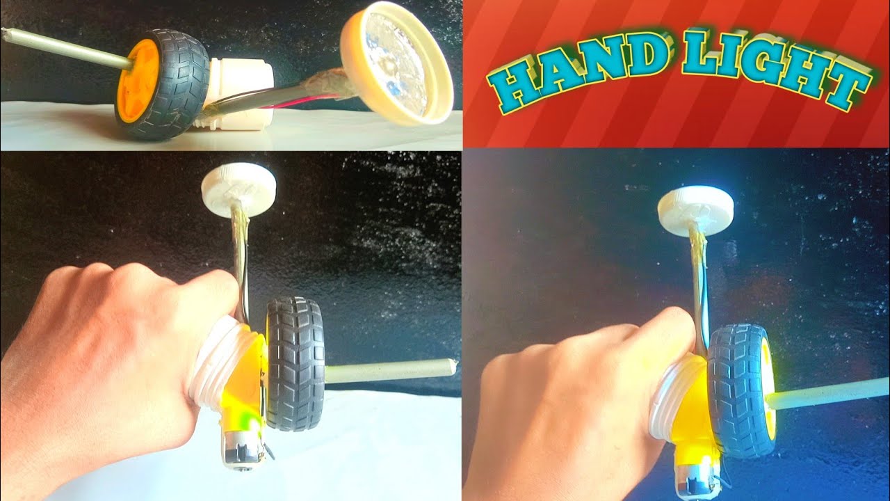 How To Make Hand Light _ DIY at Home Easy - YouTube