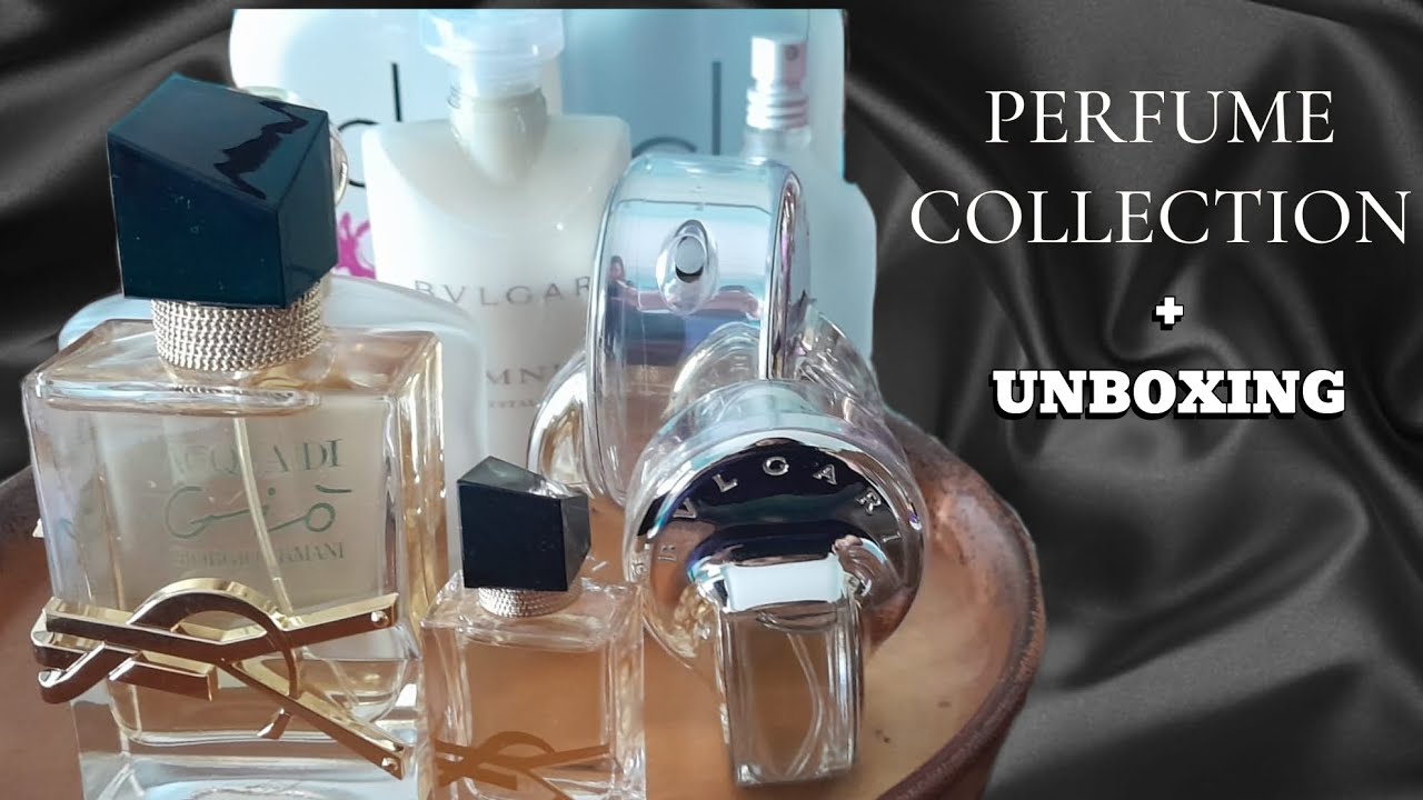 My Perfume Collection! + unboxing - YouTube