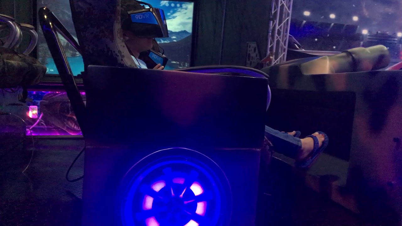 5D rides in Kuwait, Virtual reality - YouTube