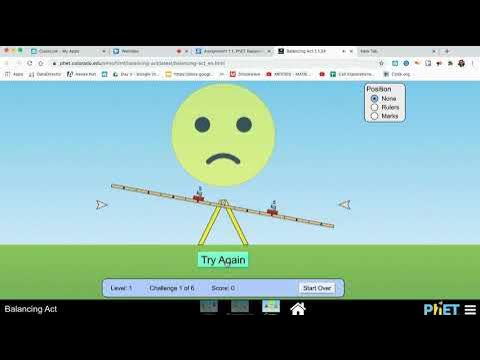 Phet Balancing Act - Game - YouTube