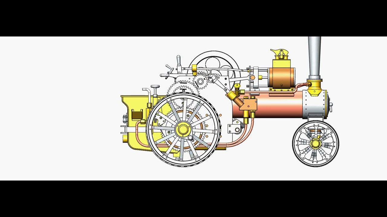 traction engine "sweet sixteen" - 3 - YouTube