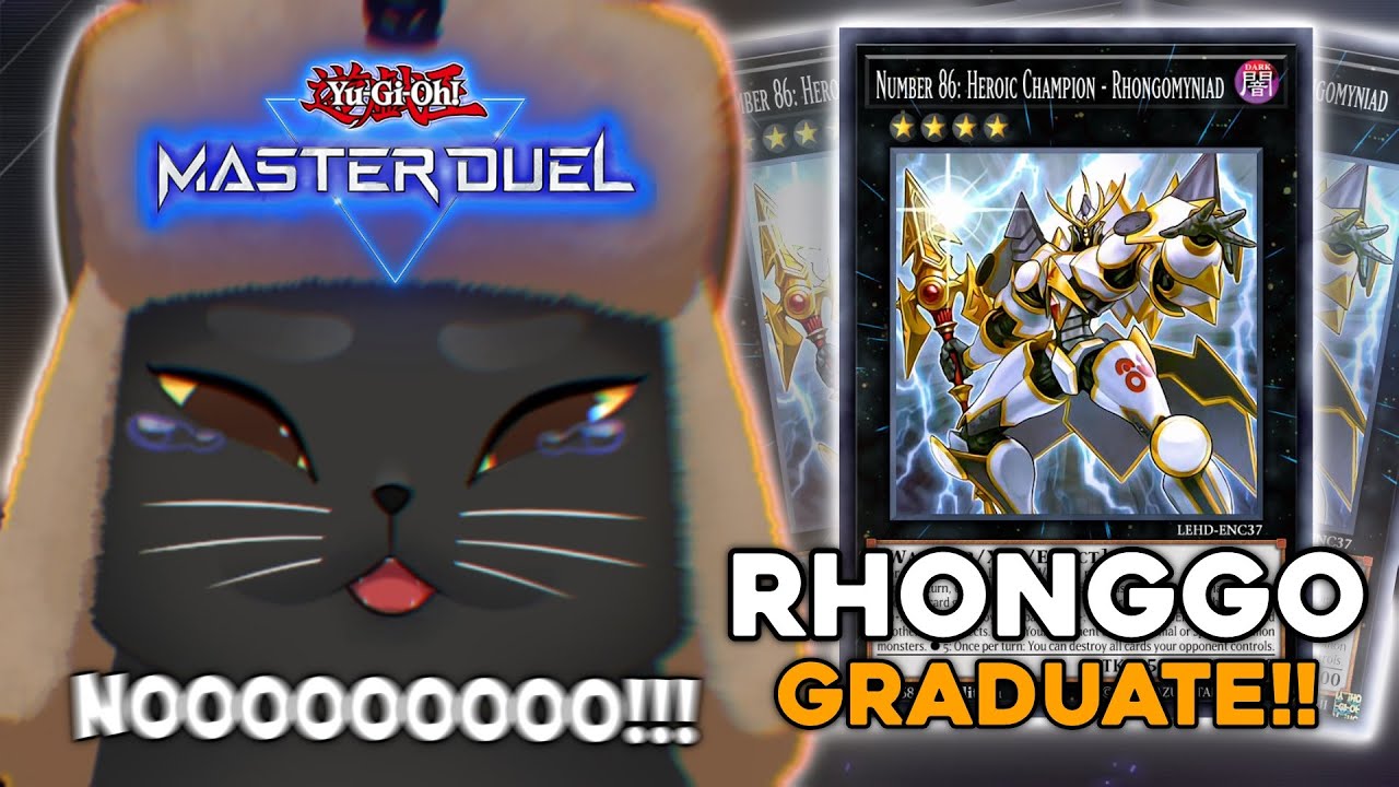 GRADUATE RHONGO NOOOOO!!! | Yu-Gi-Oh! Master Duel Indonesia - YouTube