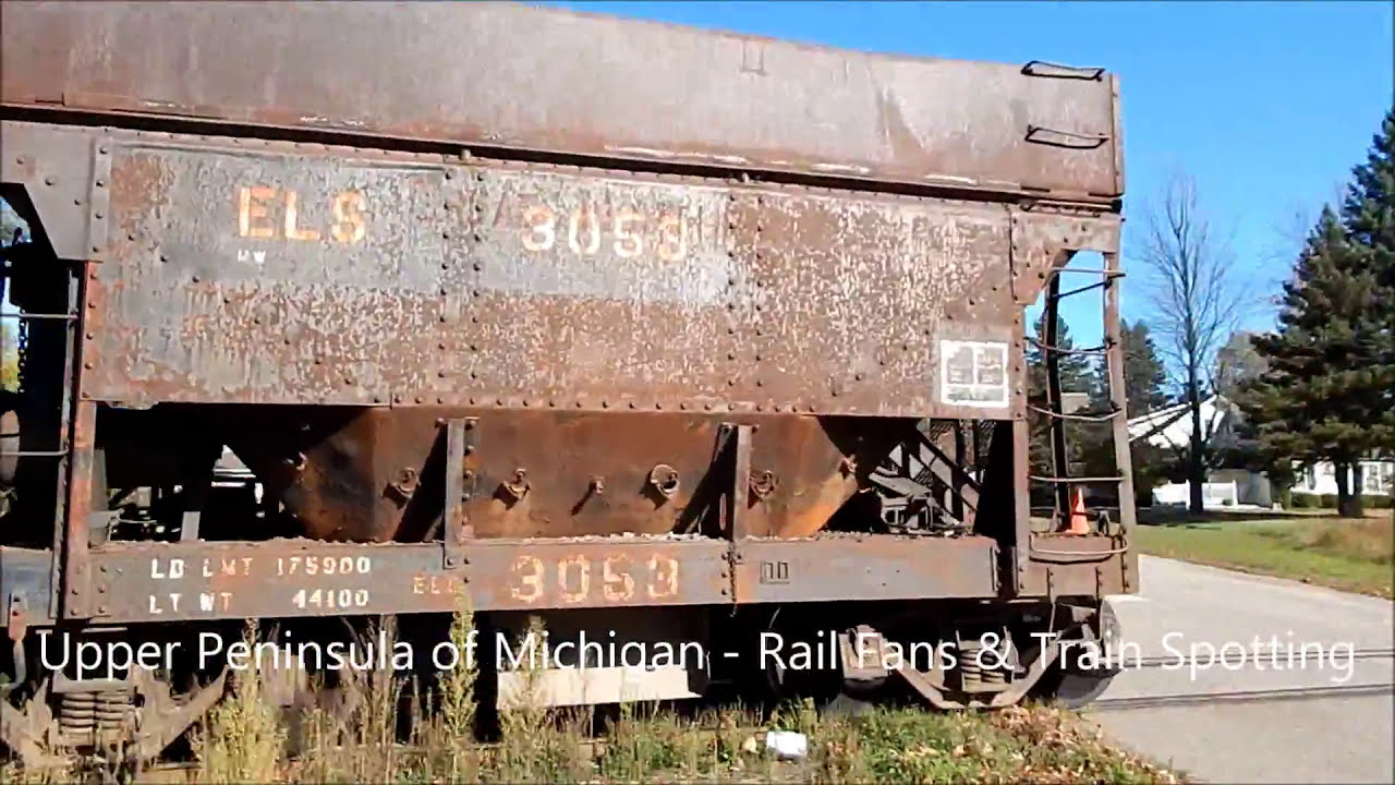 Escanaba & Lake Superior 402, Old Conrail Engine | Escanaba & Lake Superior Railroad Short ...