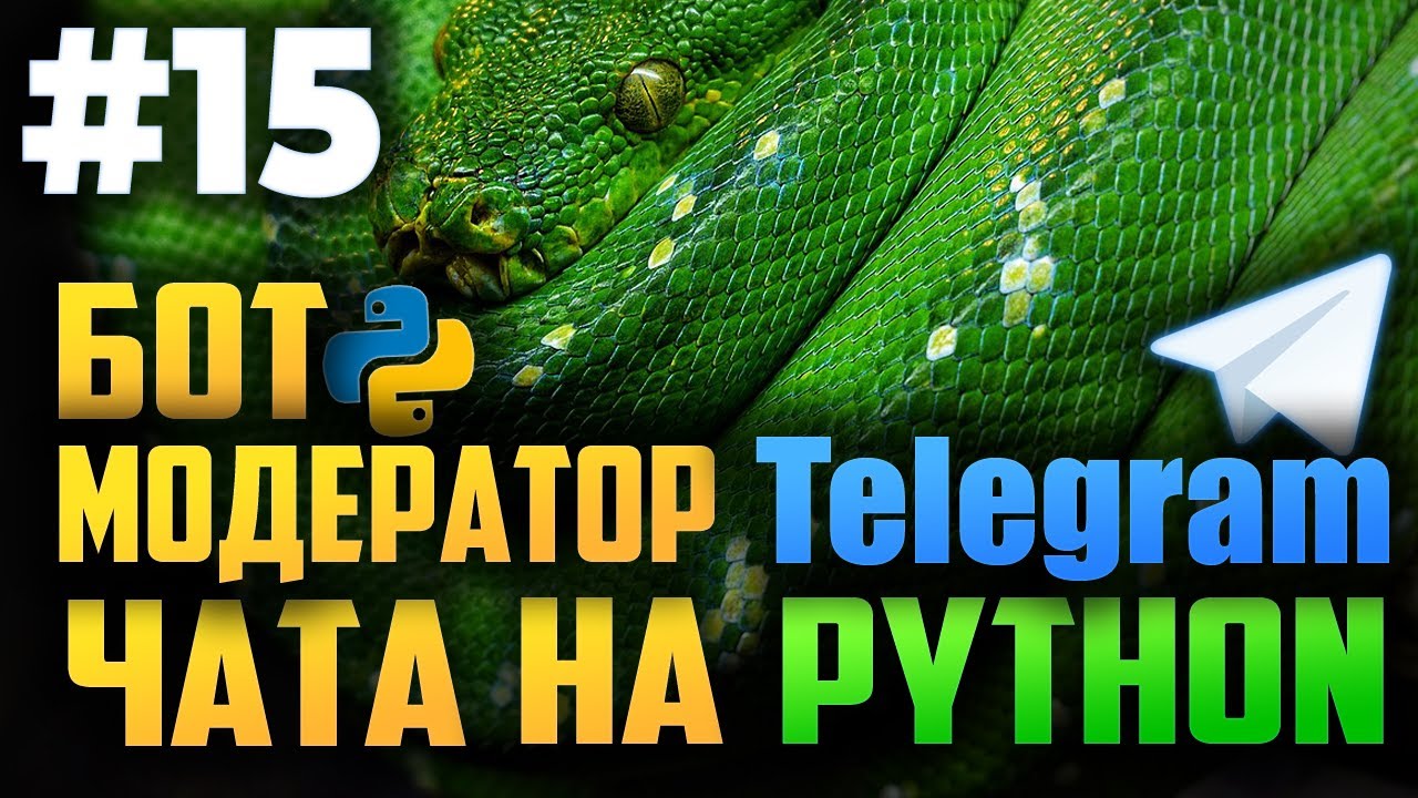 #15. Бот модератор для телеграм чатов на Python | Aiogram - YouTube