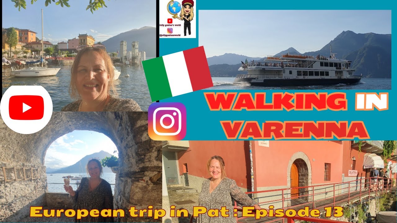 Exploring Varenna: Pizza, Sunset and Italian live music - YouTube
