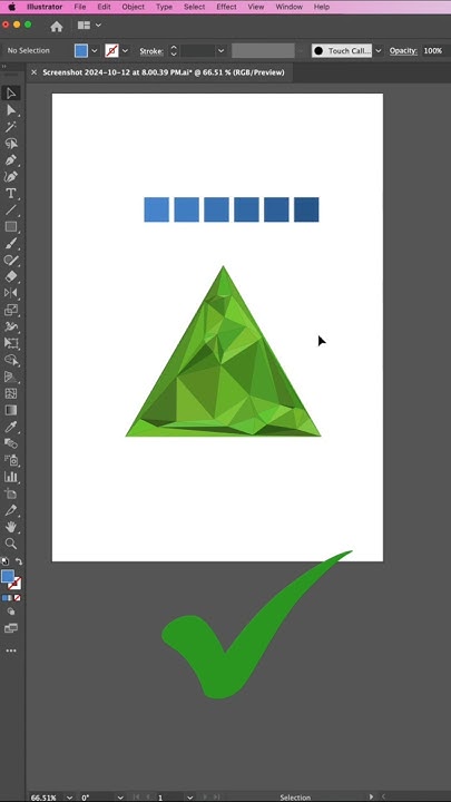 Unlock Your Creativity: Master Low Poly Triangle Art in Adobe Illustrator! - YouTube