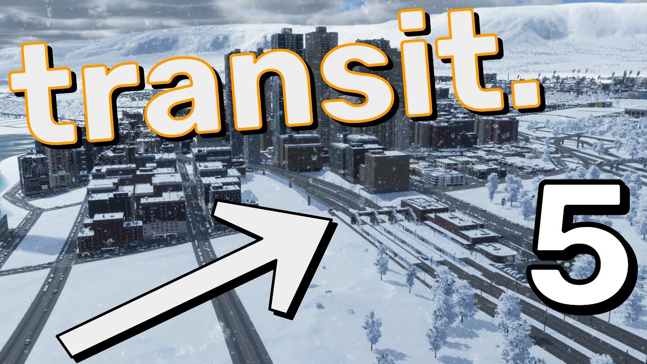Building TRANSIT in Cities Skylines 2! - YouTube