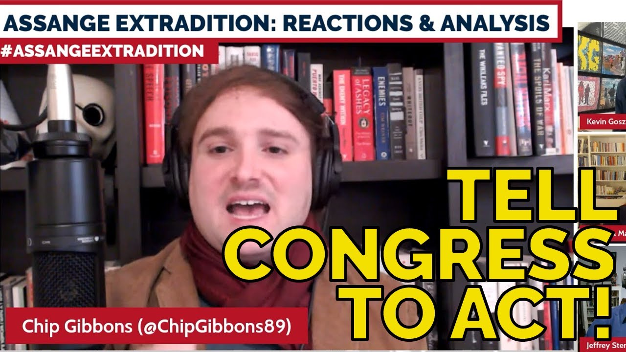 Chip Gibbons: Tell Congress to Reform the Espionage Act NOW! - YouTube