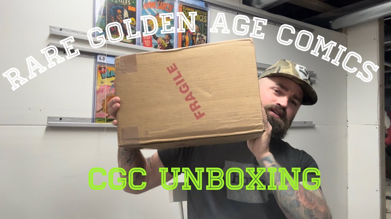 RARE good girl golden age COMICS. CGC unboxing - YouTube