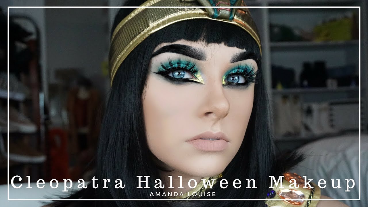 Cleopatra Makeup Tutorial ll Amanda Louise - YouTube