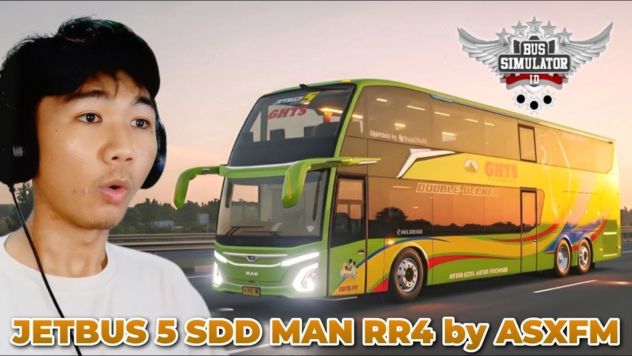 Bus Rp Miliaran di BUSSID?! Review JB5 SDD MAN RR4 by ASXFM - YouTube