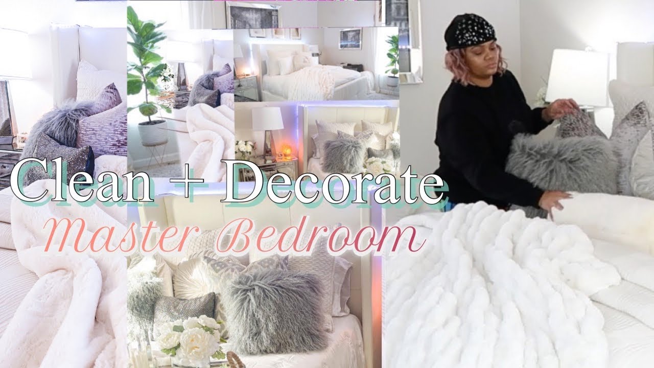 ULTIMATE CLEAN + DECORATE MASTER BEDROOM | MILITARY HOUSING - YouTube