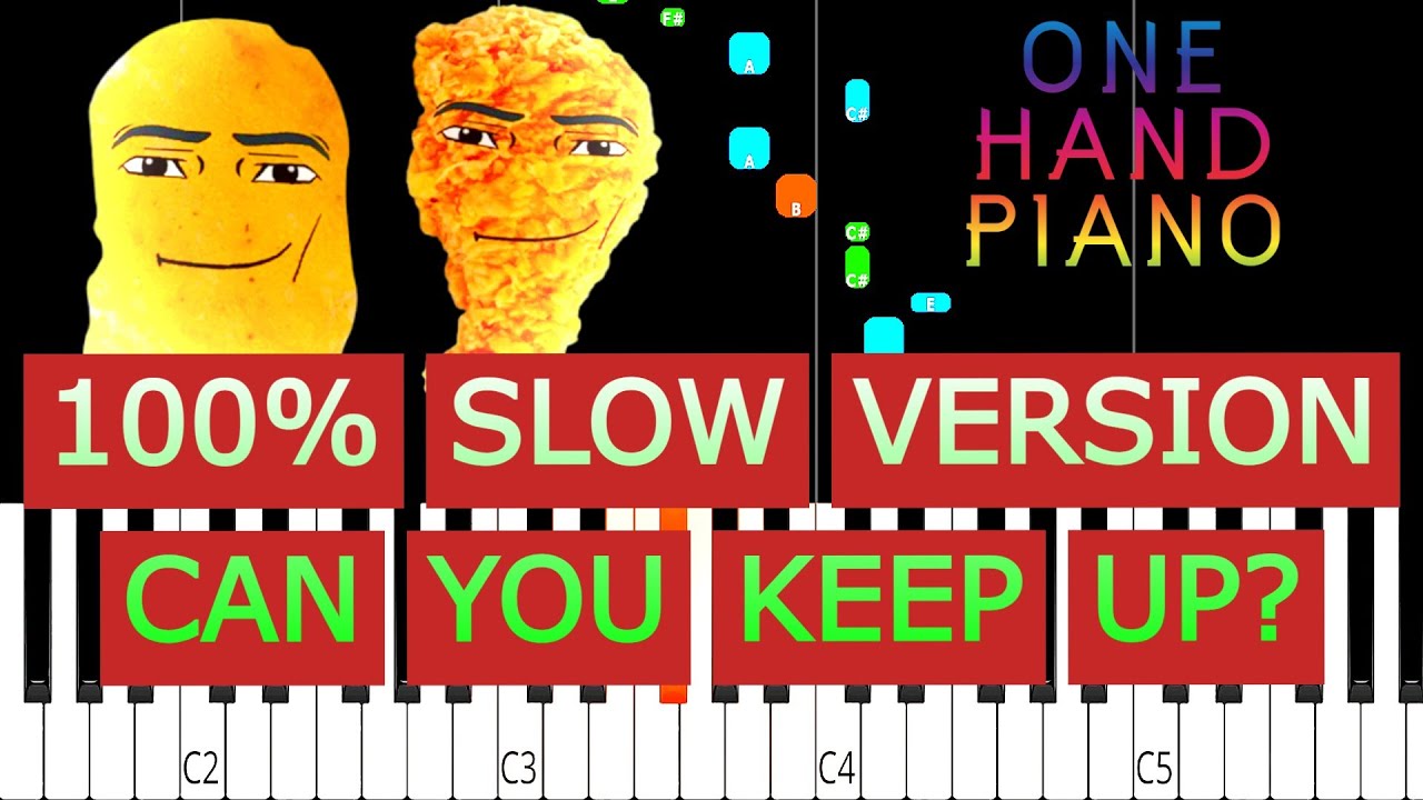 Gegagedigedagedago | SLOW EASY Piano Tutorial for Beginner - YouTube