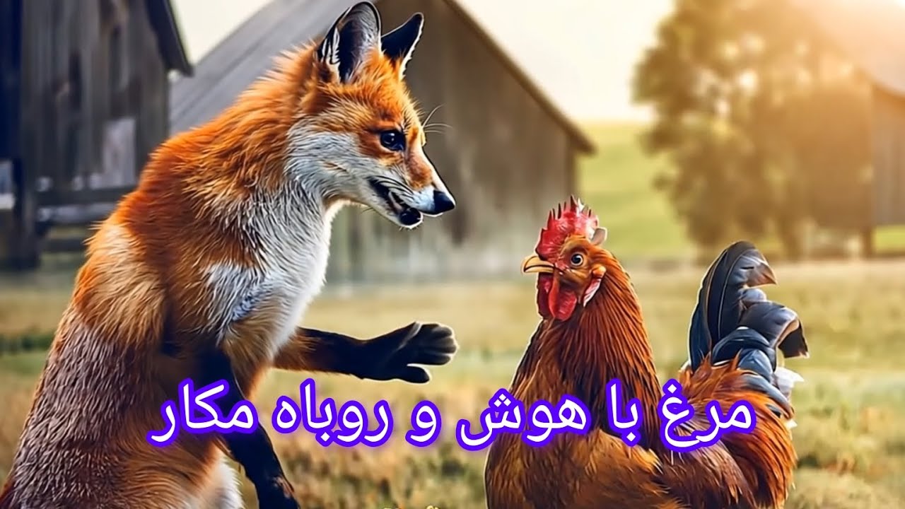 مرغ با هوش و روباه مکار The Clever Chicken and the Tricky Fox - YouTube