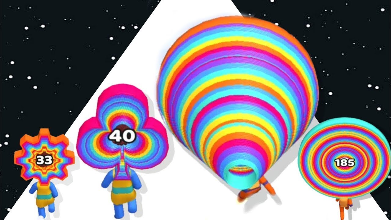 STACK RIDER, CROWD FISH, LAYER RUNNER and other games - Gameplay ...