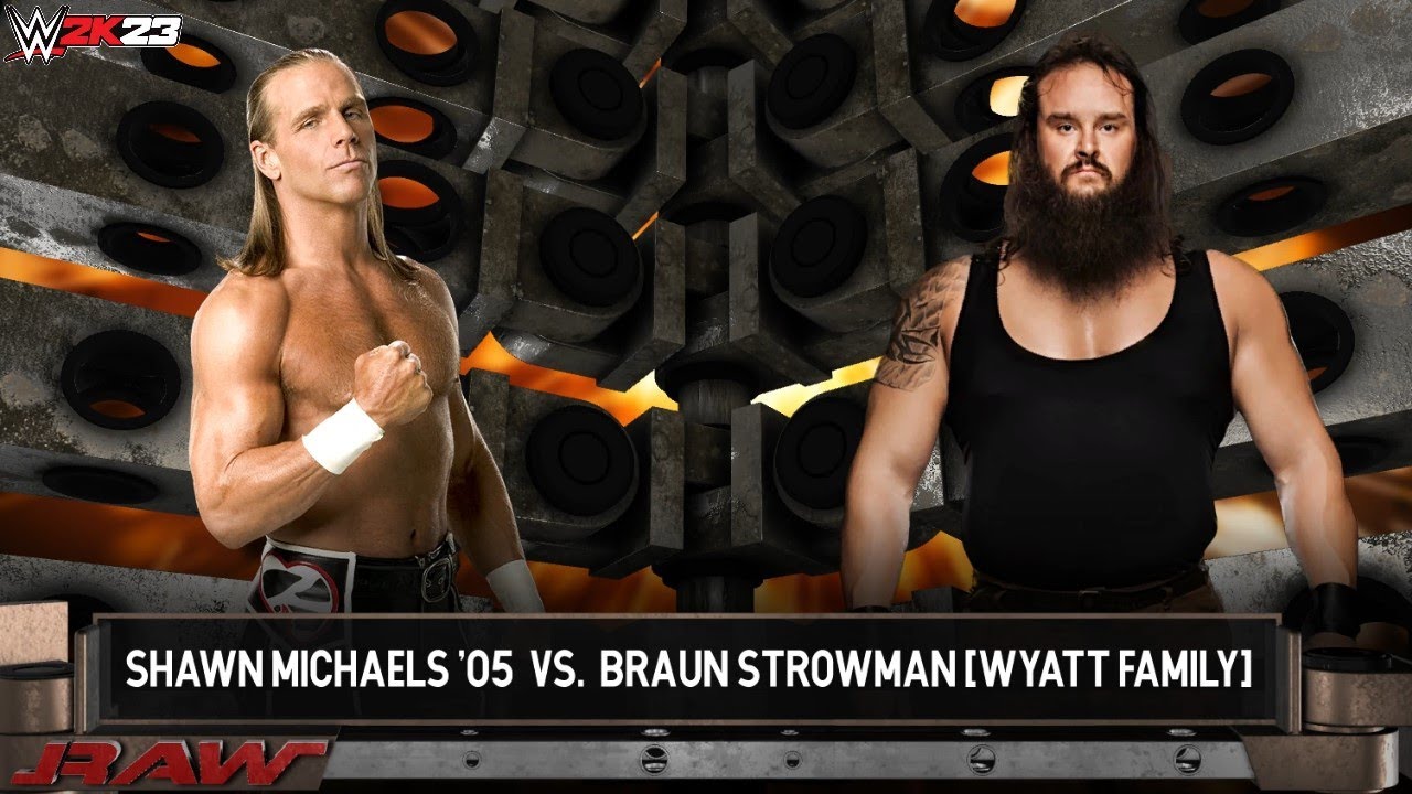 Full Match - Shawn Michaels '05 vs. Braun Strowman: Raw|WWE 2K23 - YouTube