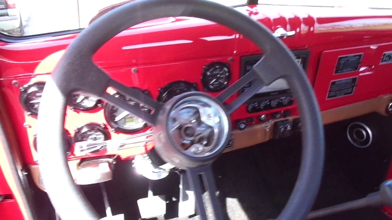 1947 dodge power wagon swivel frame with modern drivetrain - YouTube