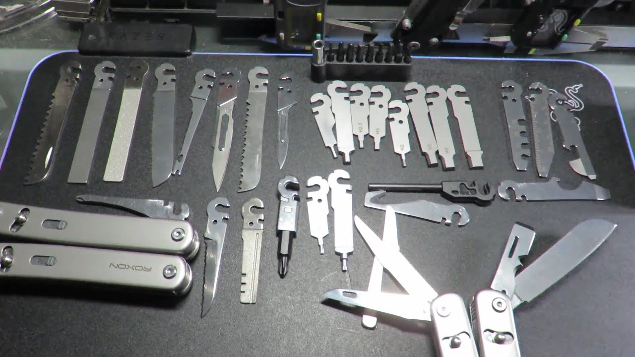 ROXON S804 FLEX Modular Multi-Tool : presentation of all tools ! - YouTube