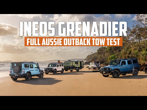 INEOS Grenadier Outback Tow Test - 5000km, Two Caravans