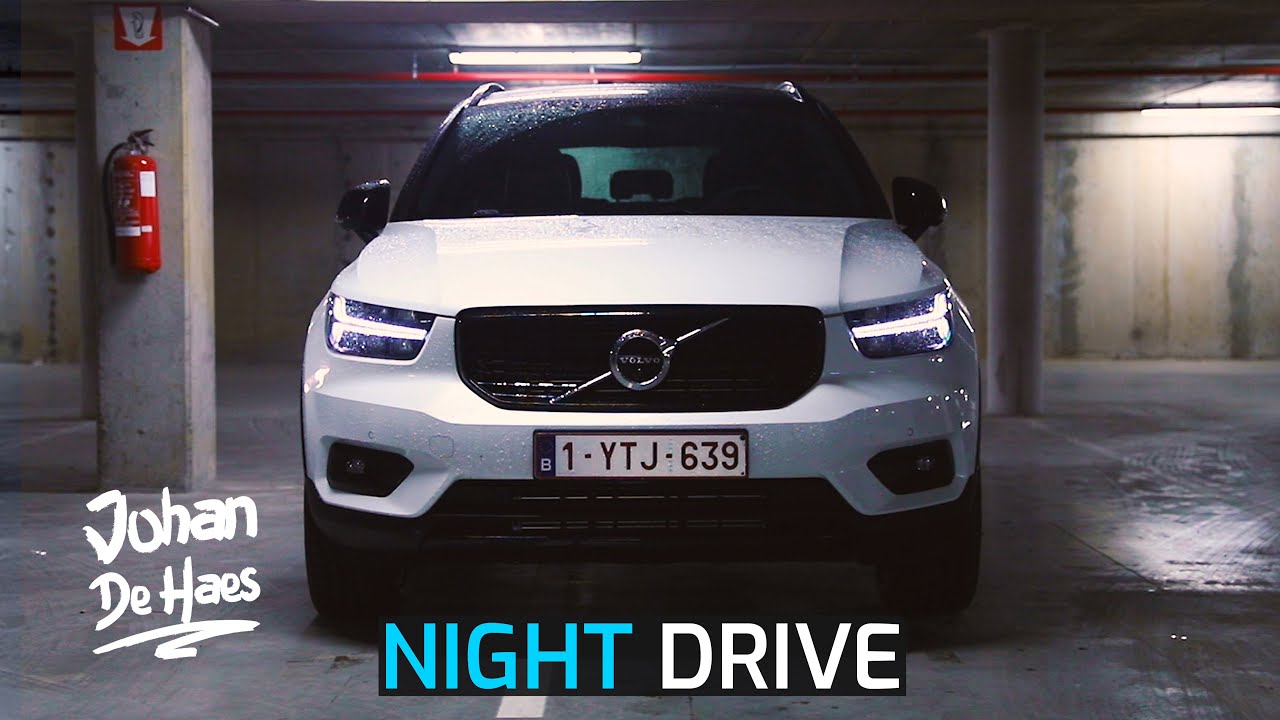 VOLVO XC40 T4 RECHARGE PLUG-IN HYBRID 2021 - POV NIGHT DRIVE & LIGHTS ...
