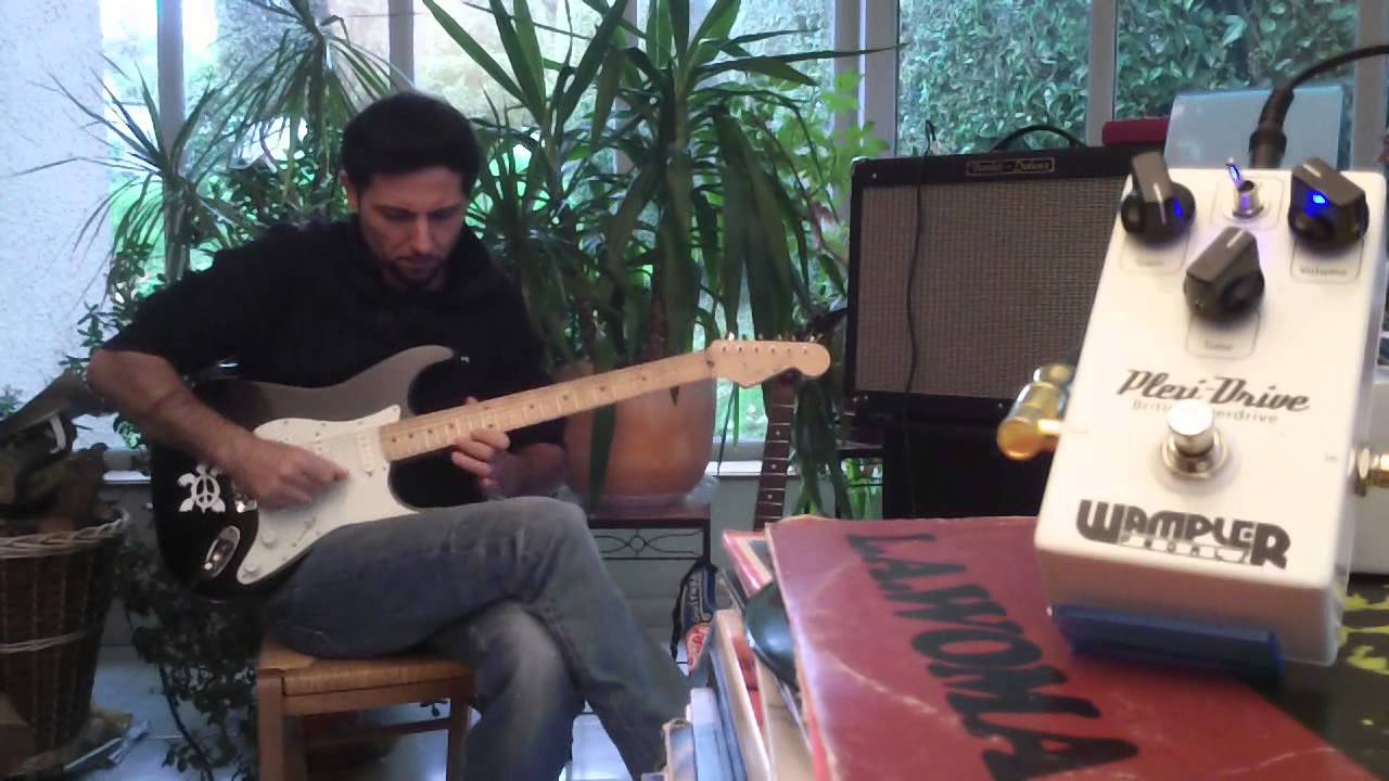 WAMPLER PLEXI DRIVE - SQUIER JAPAN '93 - FENDER Hot Rod Deluxe - YouTube