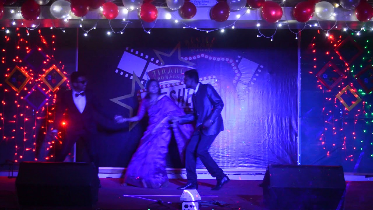 fnb ju 8th batch freshers dance by upol and fawad - YouTube