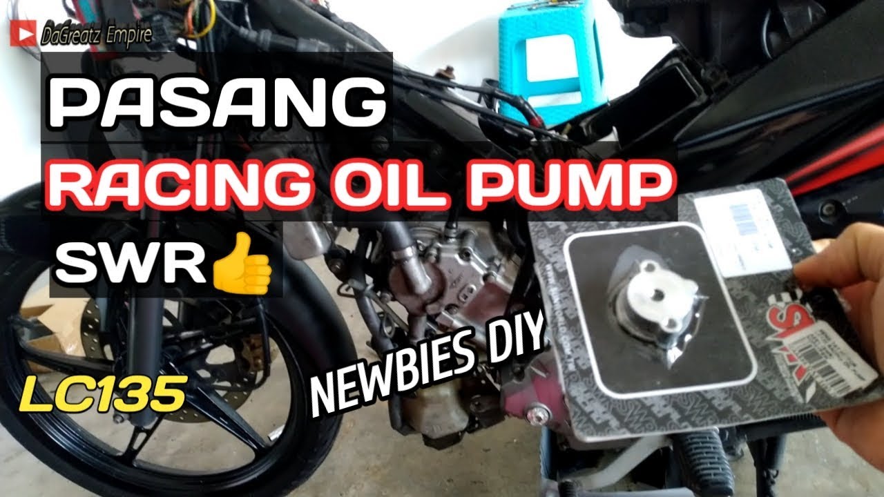 LC135 OIL PUMP INSTALLATION | NEWBIES DIY #SWR #OILPUMP - YouTube