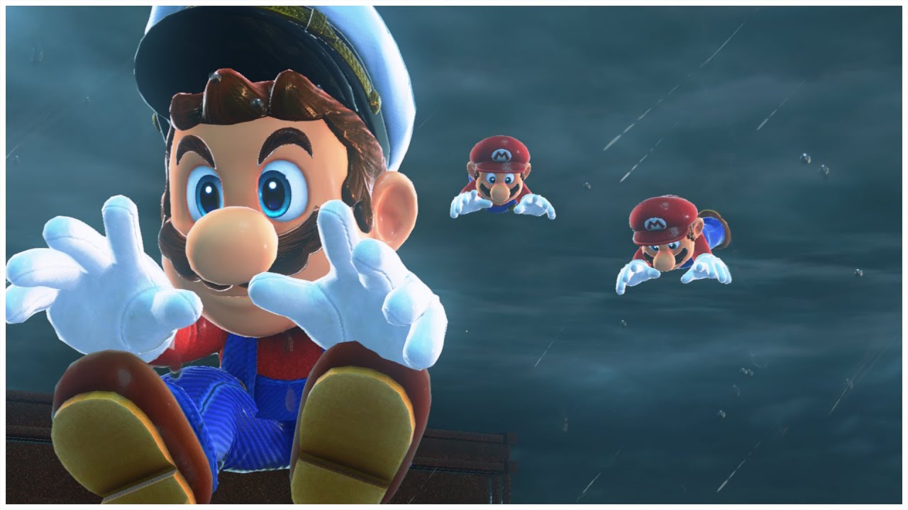Super Mario Odyssey Speedrunner Vs. 2 Hunters Rematch (Part 2) - YouTube