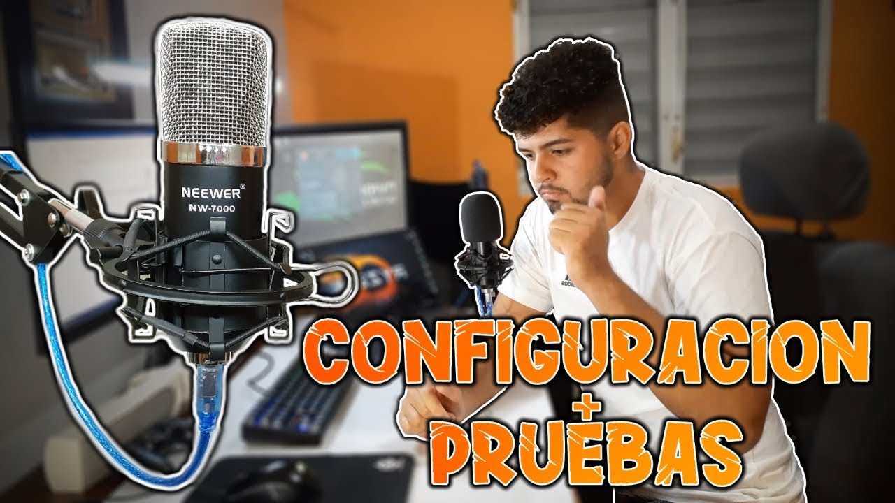 Como Configurar el micrófono Neewer NW-7000 USB + Pruebas 🔥 - YouTube
