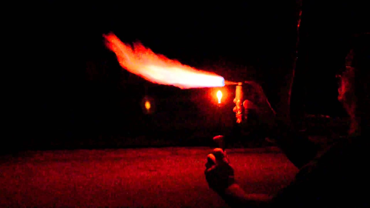 happy new year axe flamethrower - YouTube