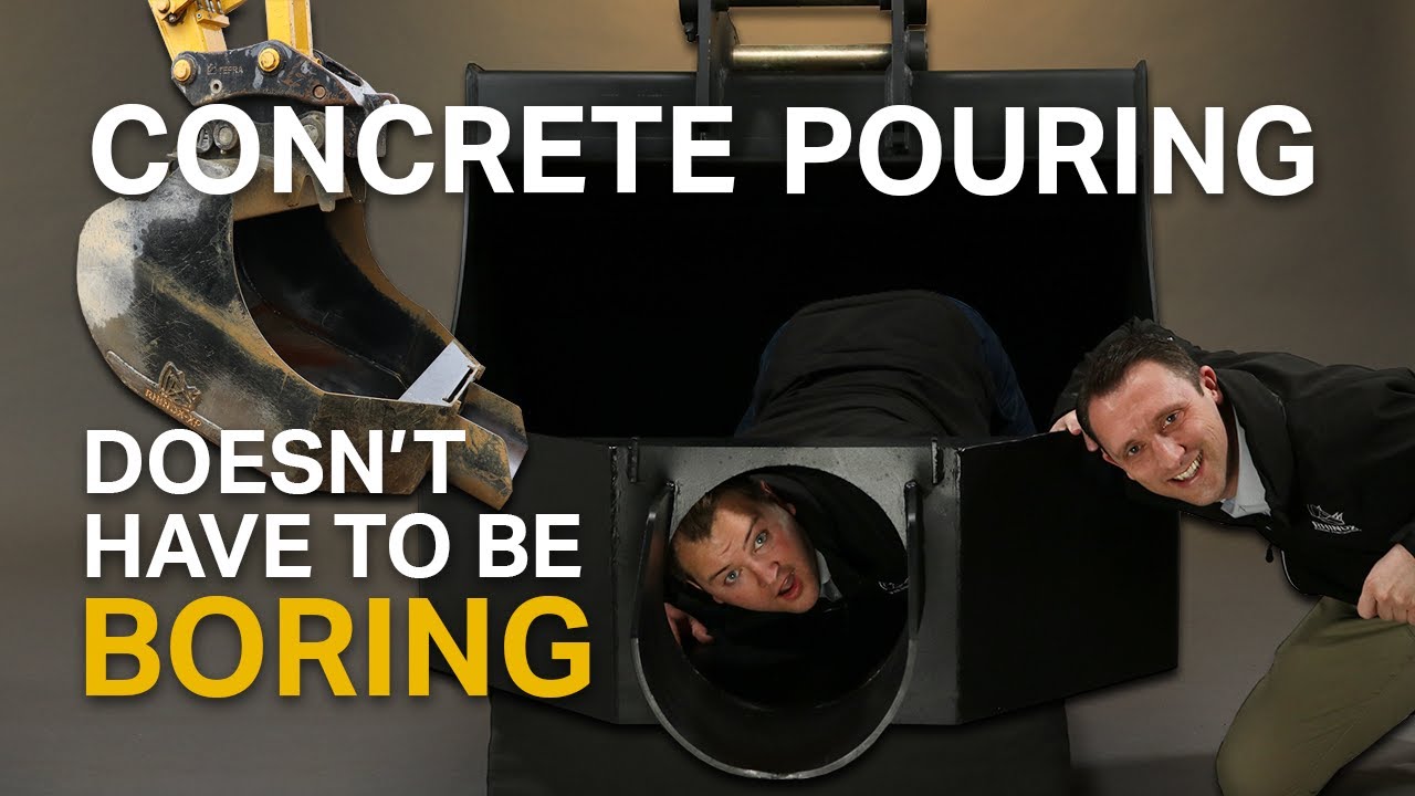 CONCRETE POURING BUCKET - A Closer Look - YouTube