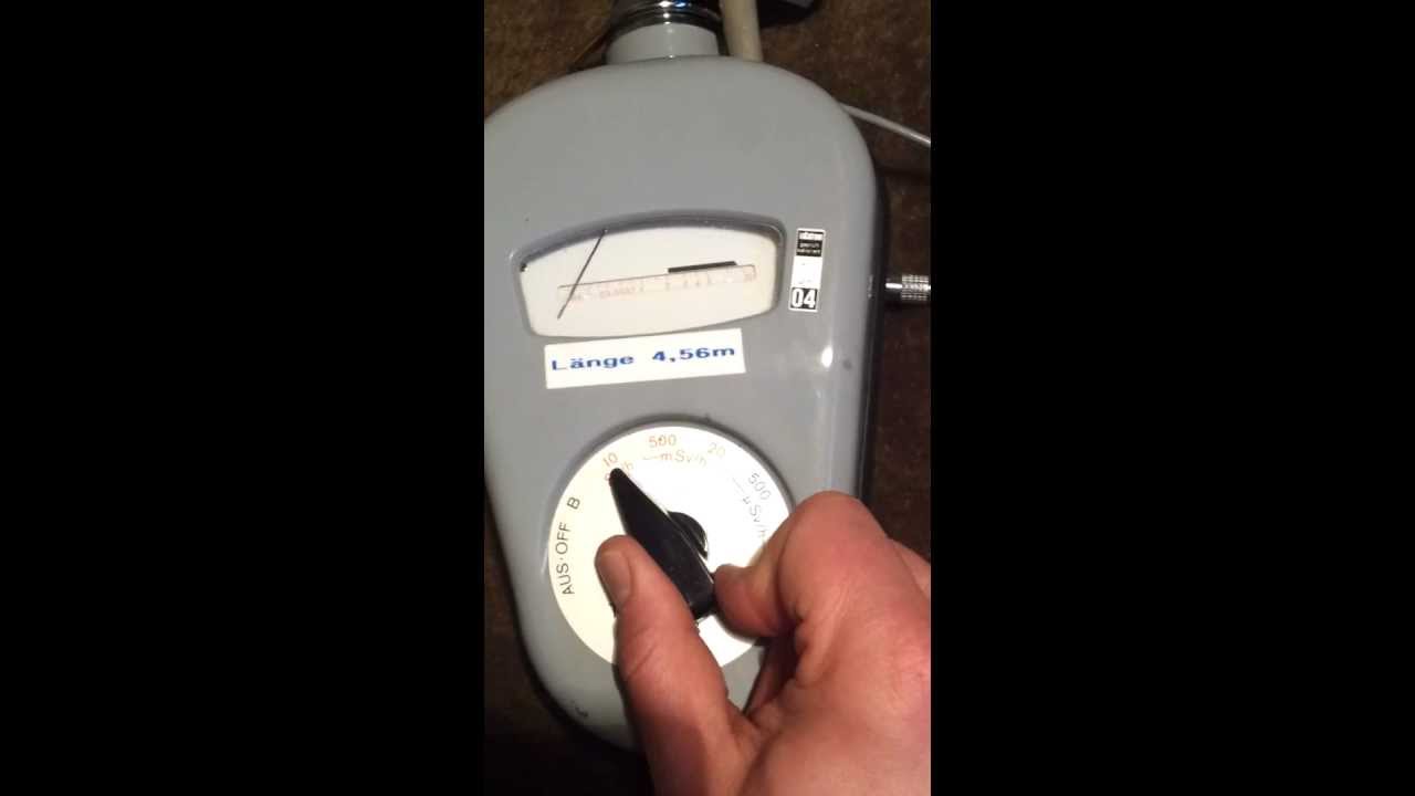 Automess TELETECTOR 6112 B. (Dosimeter Dosisleistungsmesser) - YouTube