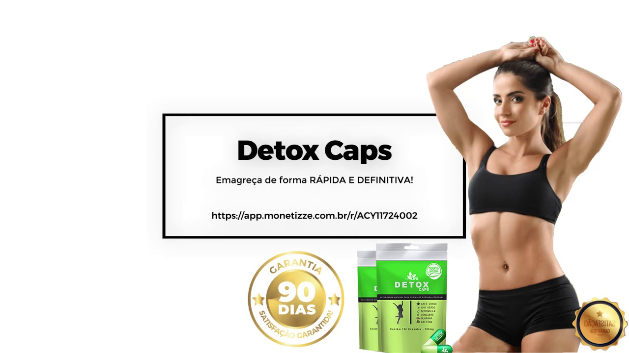 Detox Caps - Acelerador natural para queima de gordura corporal - YouTube