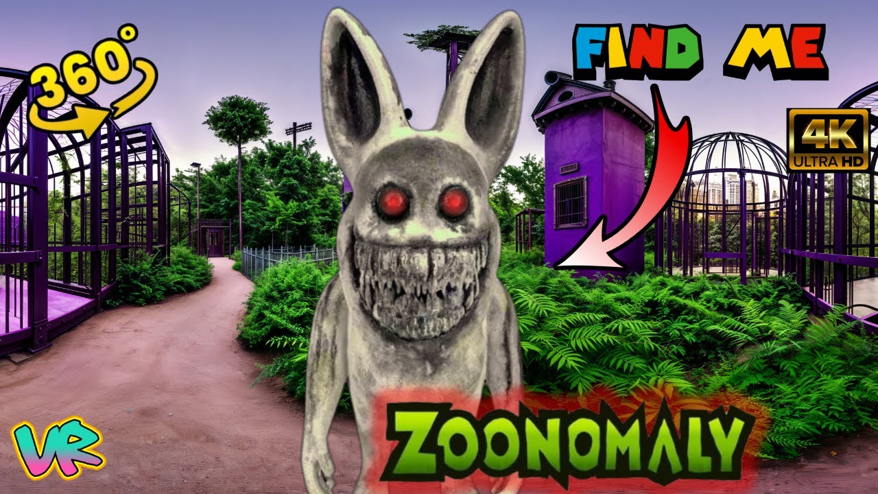 ZOONOMALY MONSTER RABBIT 🐇 Finding Challenge 360 | VR World 360 - YouTube