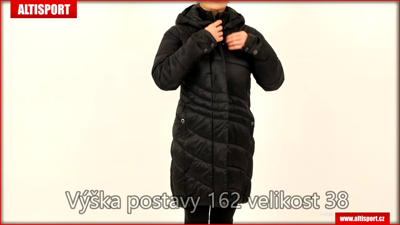 dámský kabát alpine pro omega 2 černá - YouTube