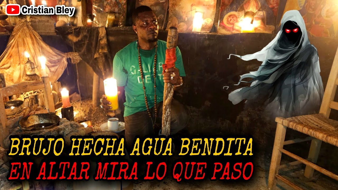 El Brujo tira Agua Bendita y cuando toca el suelo Sorprendente Reacción ...