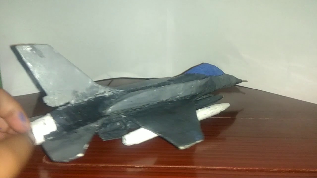 My 1/48 scale paper f-16 block 30 - YouTube
