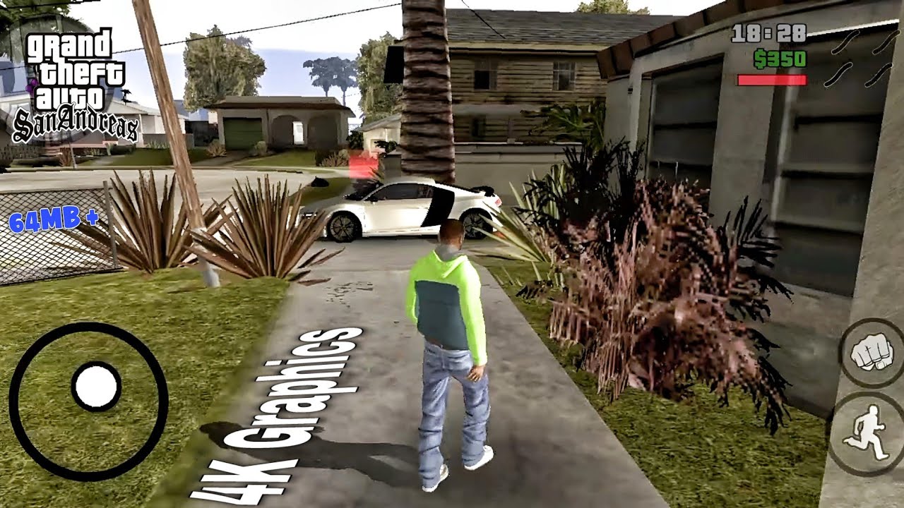 😱 GTA San Andreas 4K Graphics Mod Android | GTA SA ANDROID 4K GRAPHICS ...