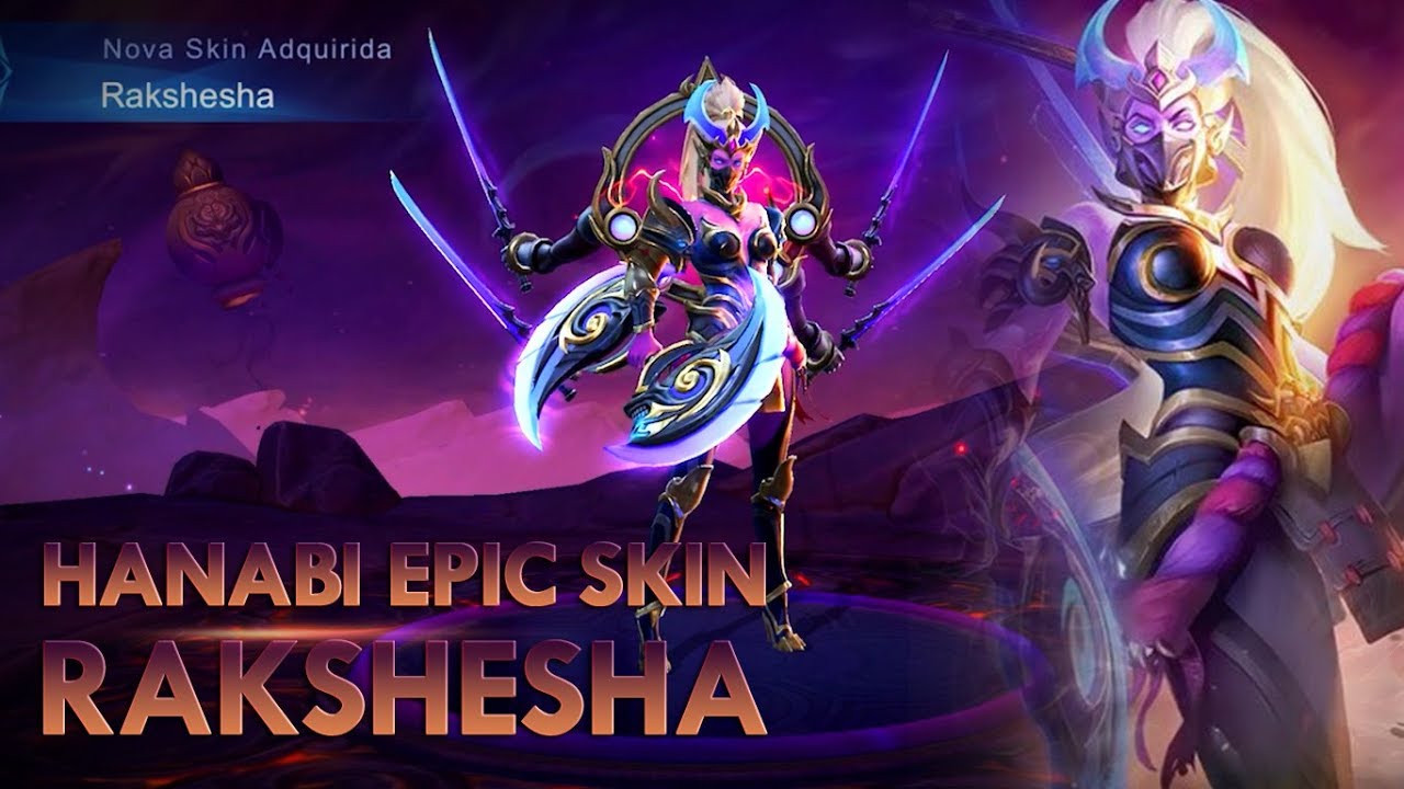 HANABI EPIC SKIN RAKSHESHA | Lucky Box - YouTube