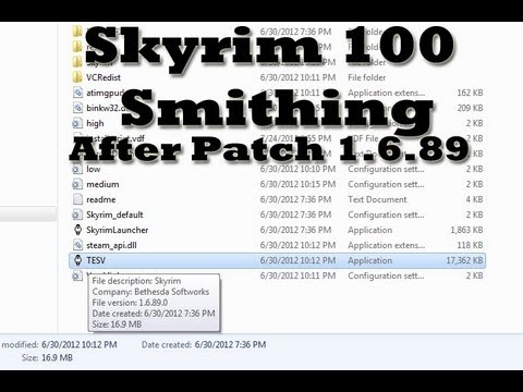 How to get 100 Smithing - 1.6.89 patch - YouTube