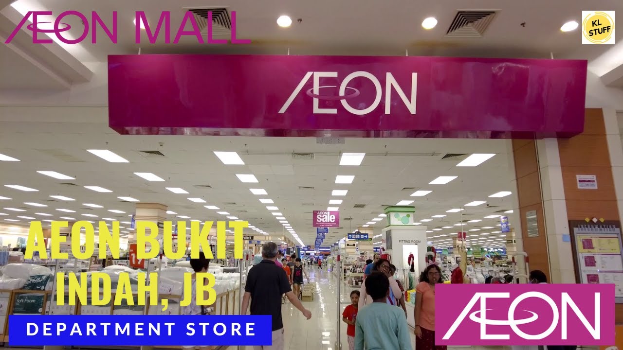 AEON Bukit Indah Store, Johor Bahru | Store Tour 2023 - YouTube