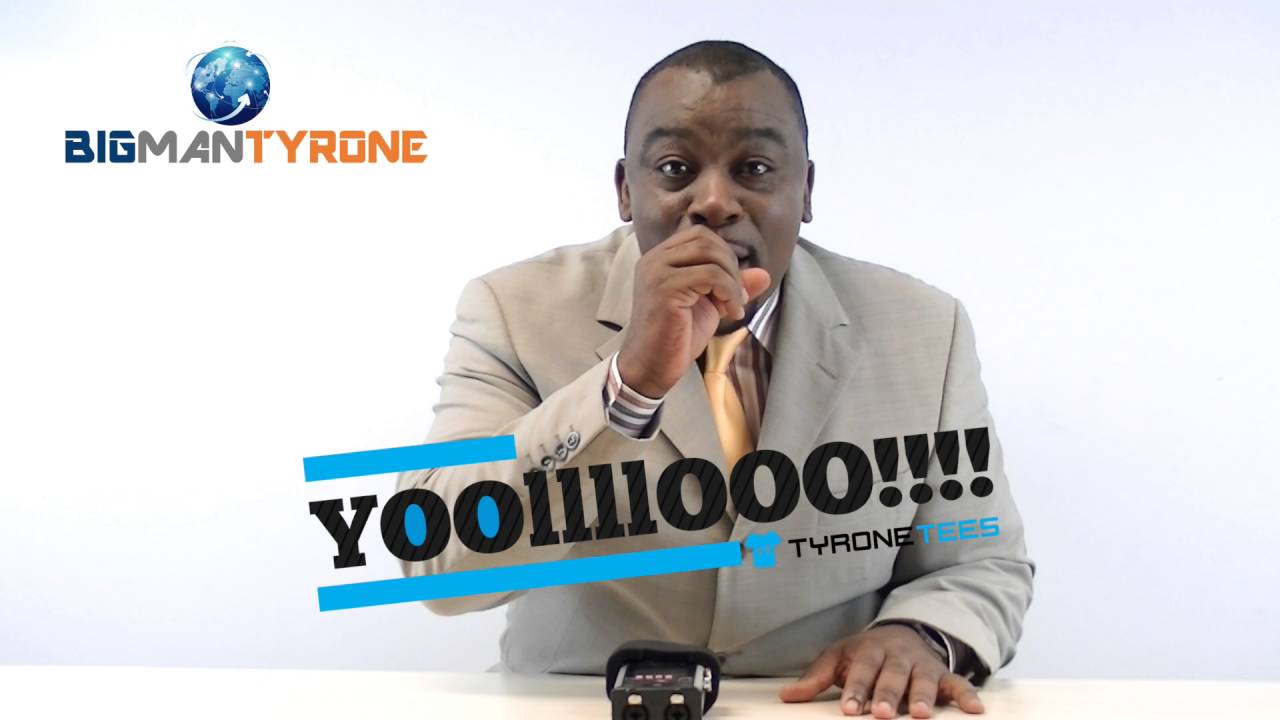 Tyrone Launches YYYOOOLLLOOO!!! Tee - Limited Edition - YouTube